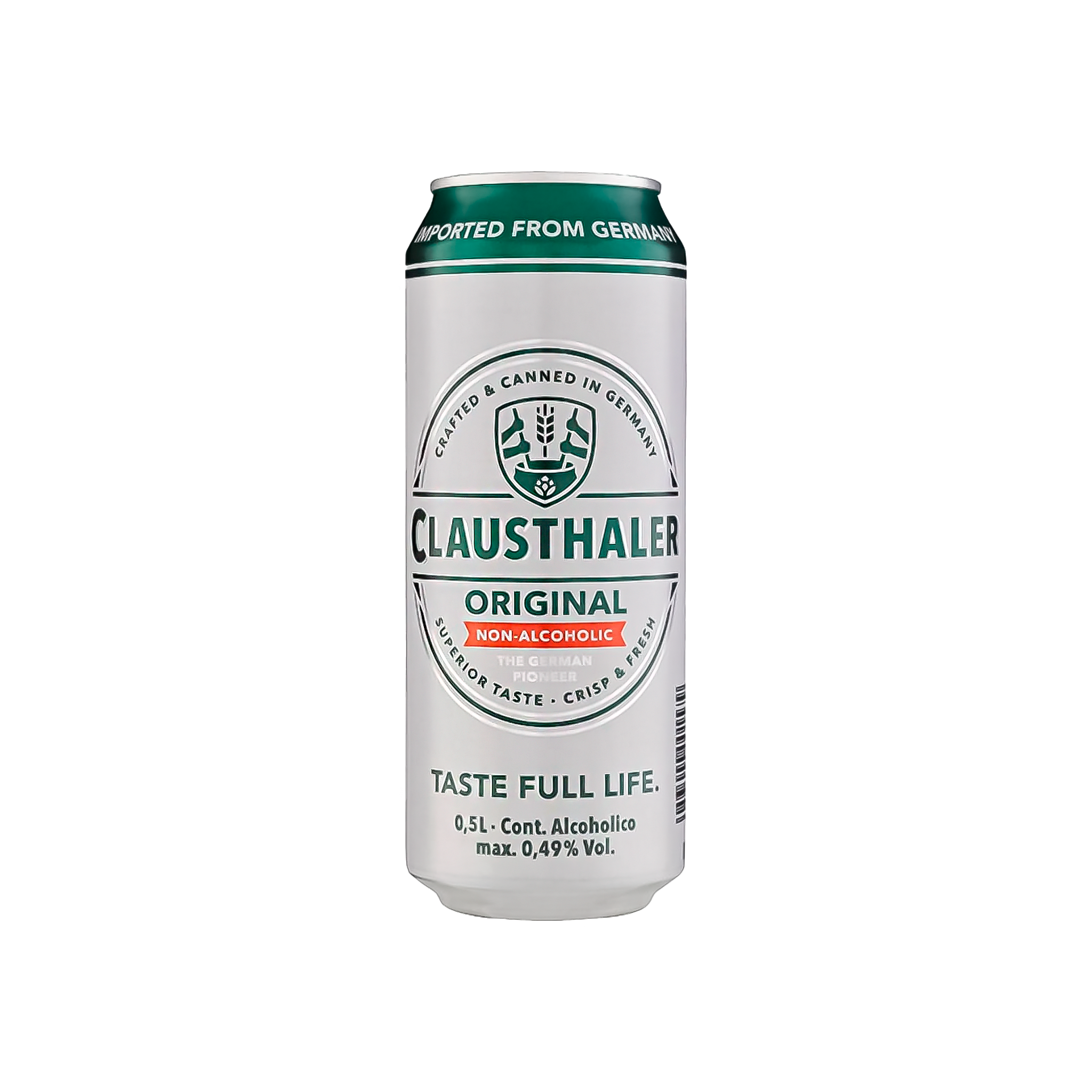 CERVEZA CLAUSTHALER CLASSIC - SIN ALCOOL - 500ML