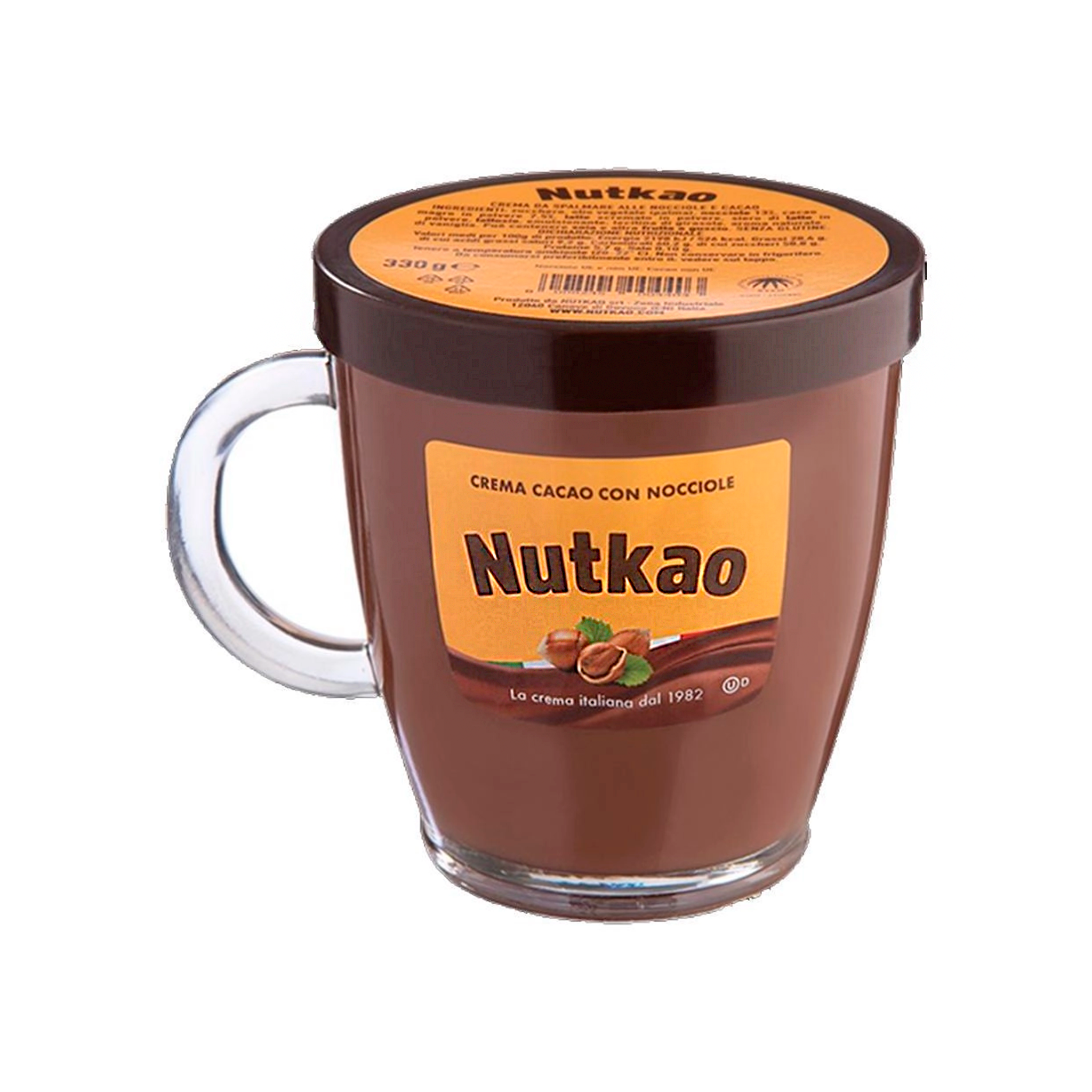 NUTKAO TAZA CREMA DE CACAO 330G