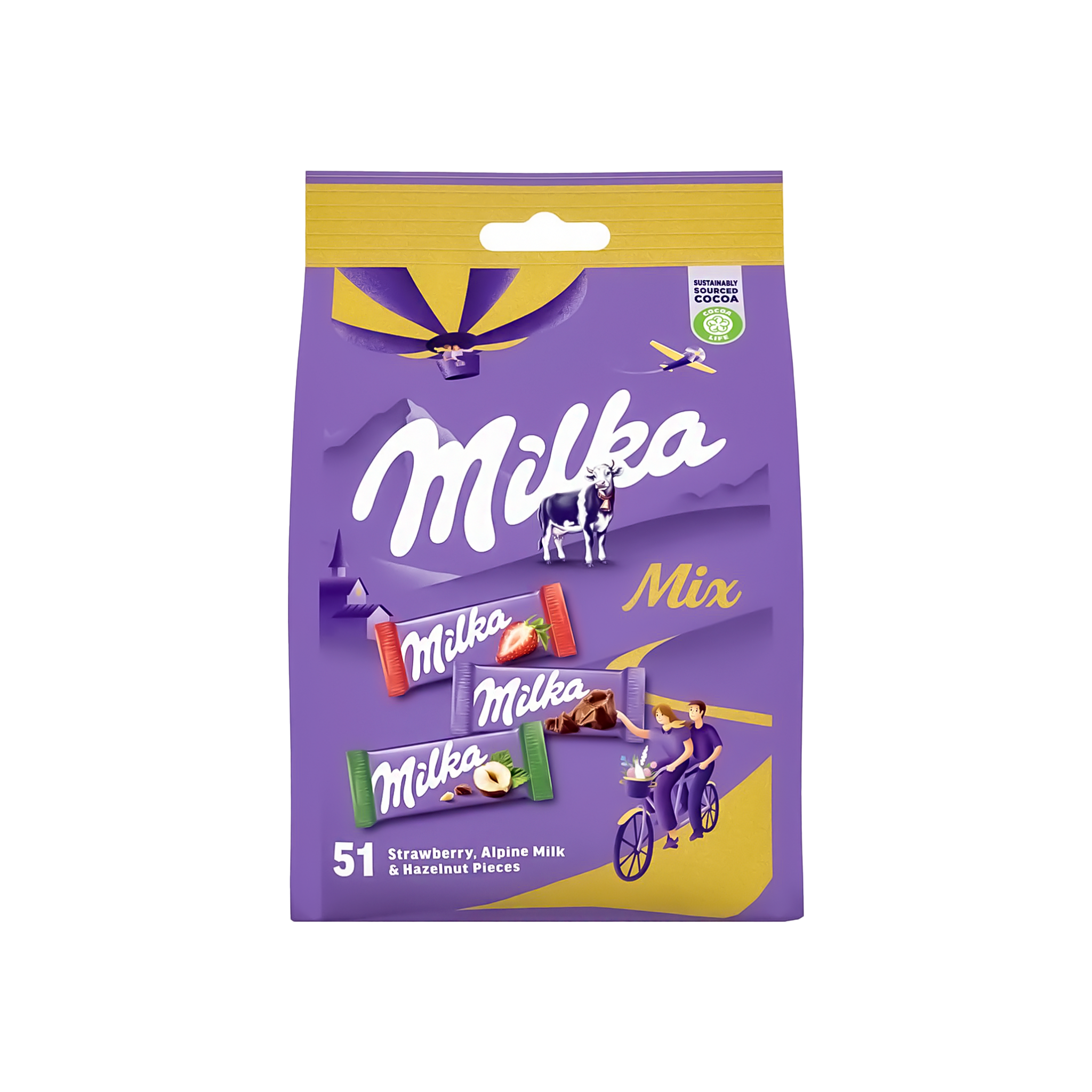 CHOCOLATE MILKA MINI SUPER MIX 250G 5485