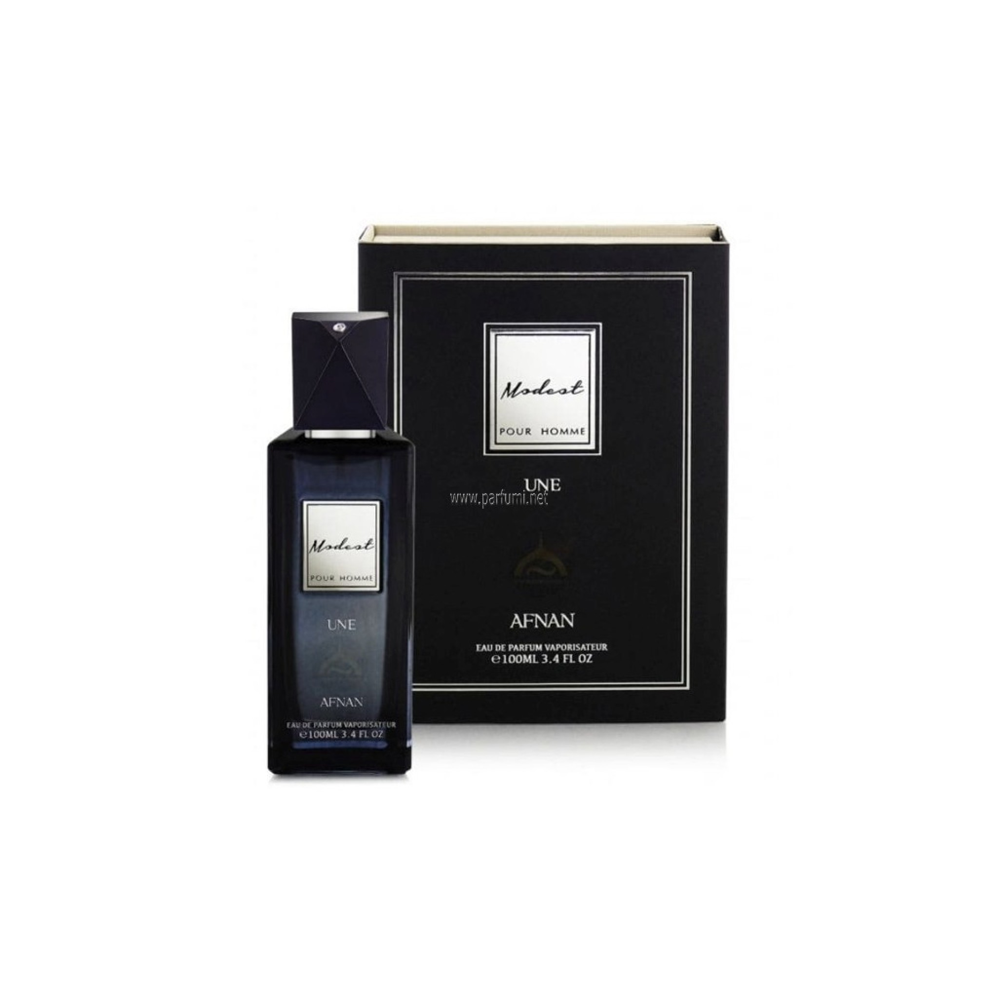 PERFUME AFNAN MODEST UNE EDP 100ML - MASCULINO